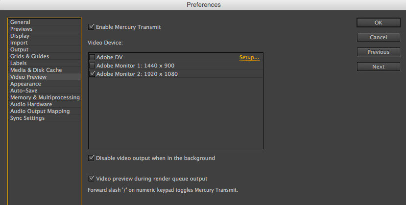 開啟 Mercury Transmit，雙螢幕最佳預覽方式 ｜ Motioner 二棲知學｜做你設計路上的學習嚮導