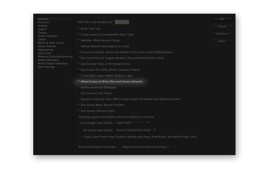 AE Scripts 腳本安裝方法 ｜ Motioner 二棲知學｜做你設計路上的學習嚮導